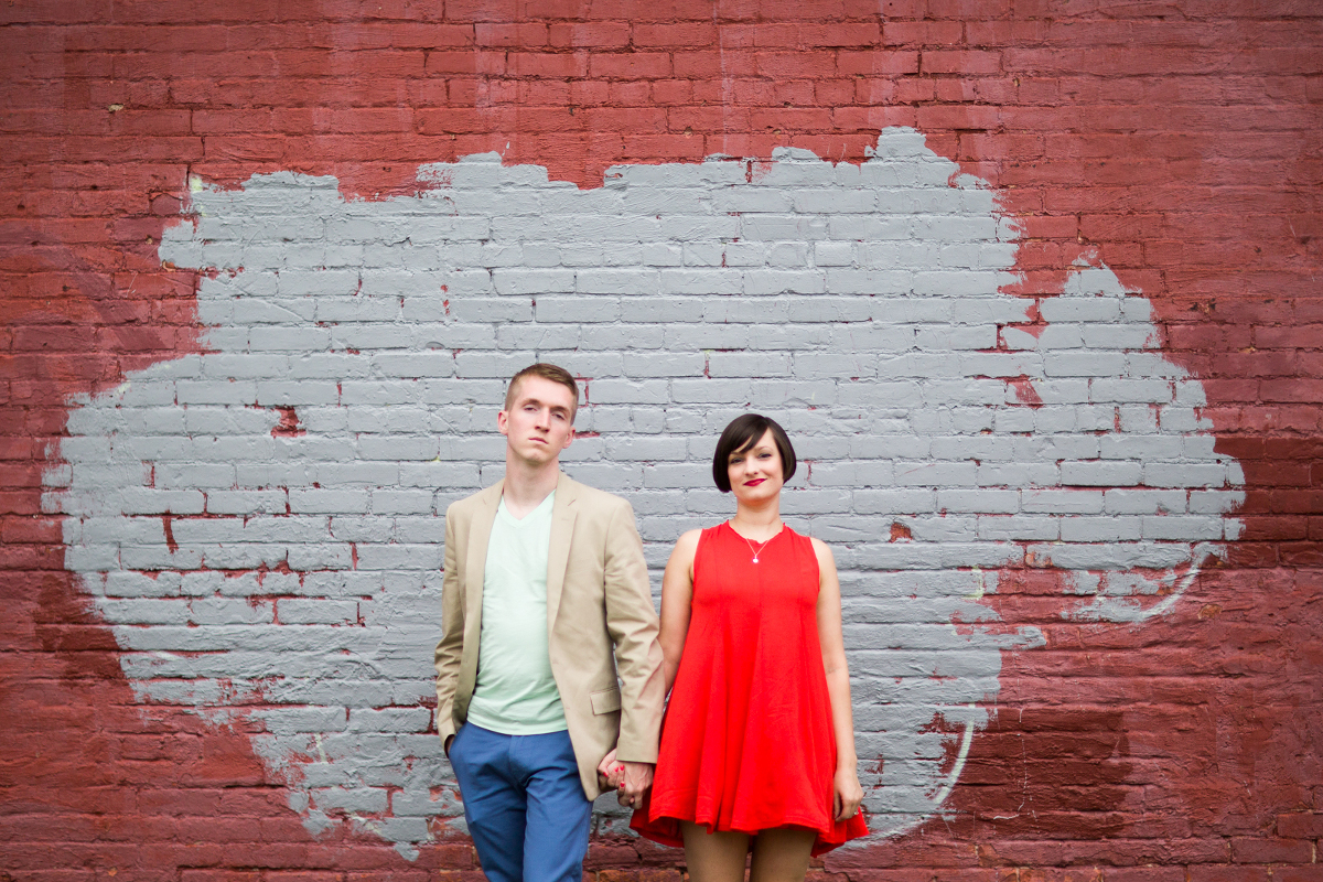 Caresse & Alex @ The Silos – Wedding Engagement Photography in Buffalo, NY